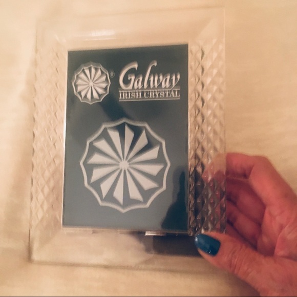 Galway | Accents | Galway Leaded Irish Crystal Picture Frame 5th Ann ...